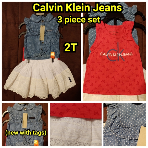 Calvin Klein | Matching Sets | Calvin Klein Tank Top And Skirt Set 2t ...